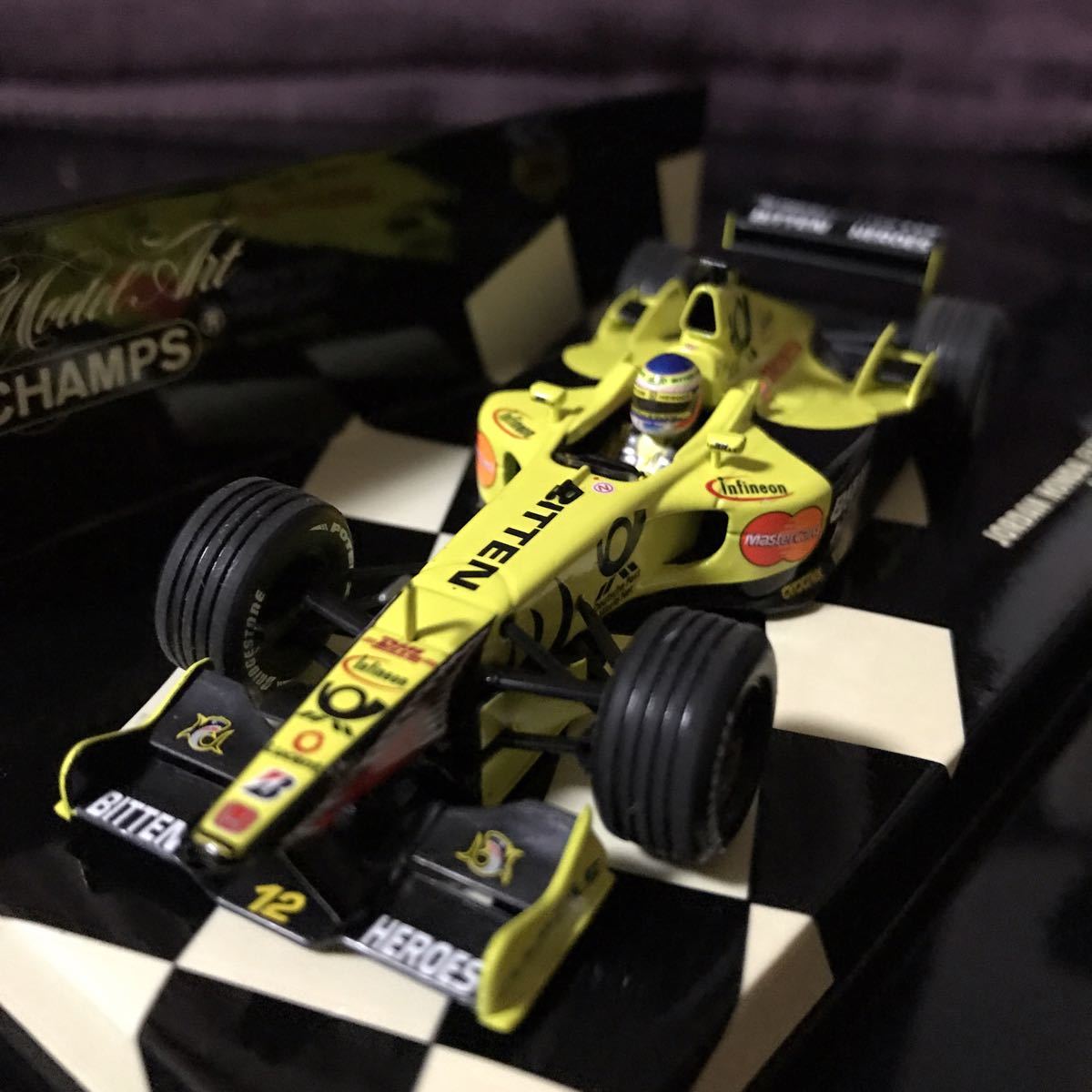 PMA 1/43 B&H ジョーダン ホンダ EJ11 #12 J.トゥルーリ 2001 限定2520台の落札情報詳細 - ヤフオク落札価格 ...
