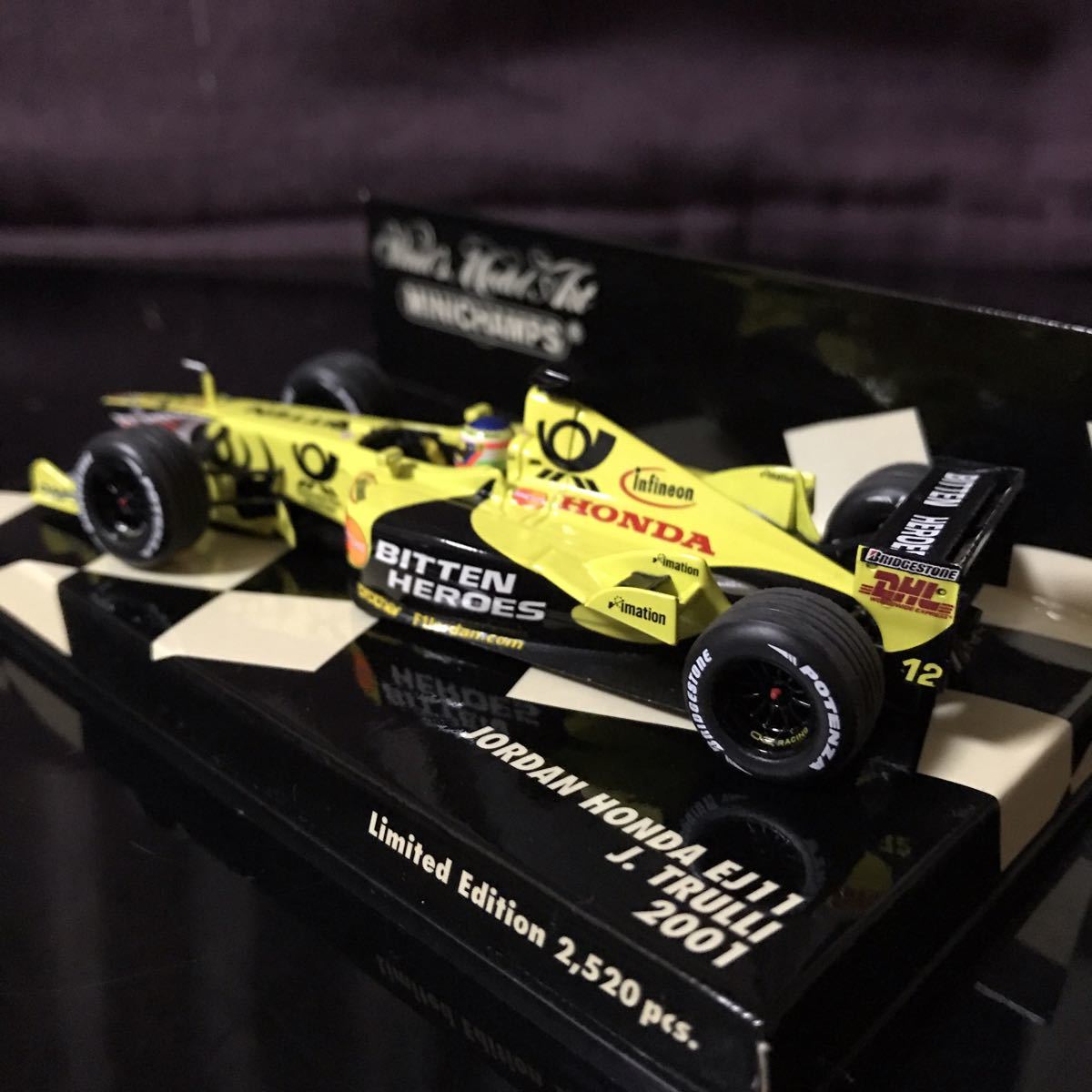 PMA 1/43 B&H ジョーダン ホンダ EJ11 #12 J.トゥルーリ 2001 限定2520台の落札情報詳細 - ヤフオク落札価格 ...
