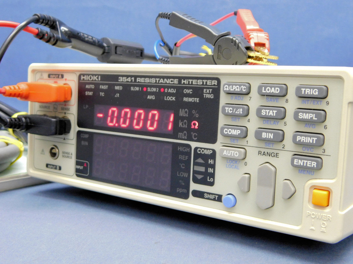 HIOKI 日置 3541 抵抗計 RESISTANCE HiTESTER 中古品の落札情報詳細 - ヤフオク落札価格検索 オークフリー