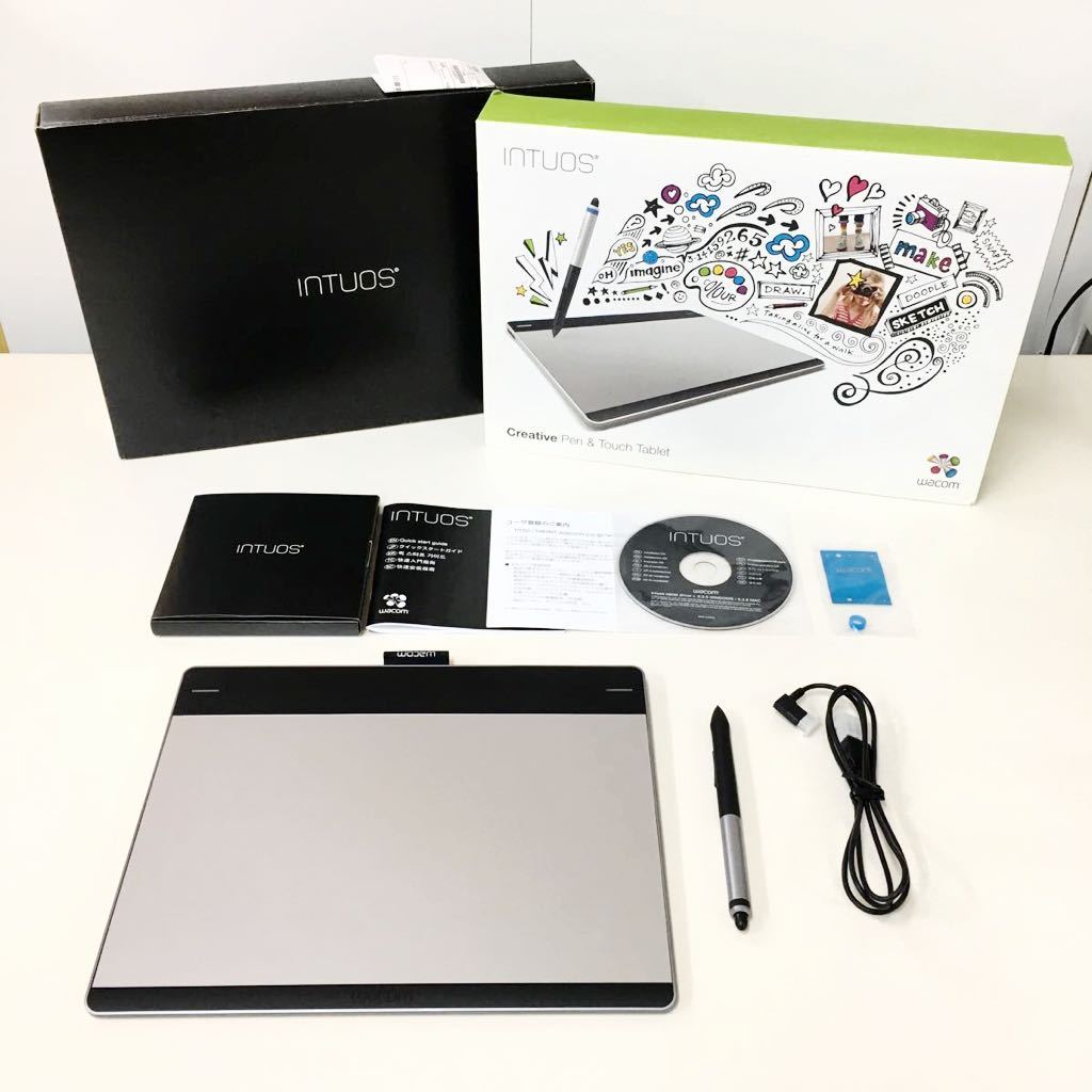 1円 ～ 【美品】Wacom ワコム Intuos Pen & Touch medium Mサイズ CTH-680/S0 完品 売り切り！の ...