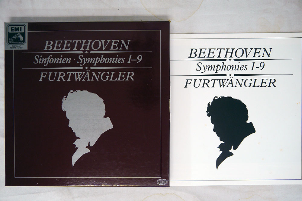 EU モノラル盤 FURTWANGLER/BEETHOVEN 9 SYMPHONIES/EMI HIS MASTER'S VOICE 137 ...