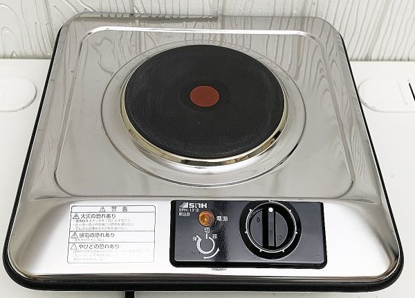 【中古】★ミニキッチン用 三化工業製 電気 コンロ 単相 100V SPH-131S サイズ 幅約325x奥行き約340x高さ約117mm 動作確認済みの落札情報詳細 - Yahoo ...