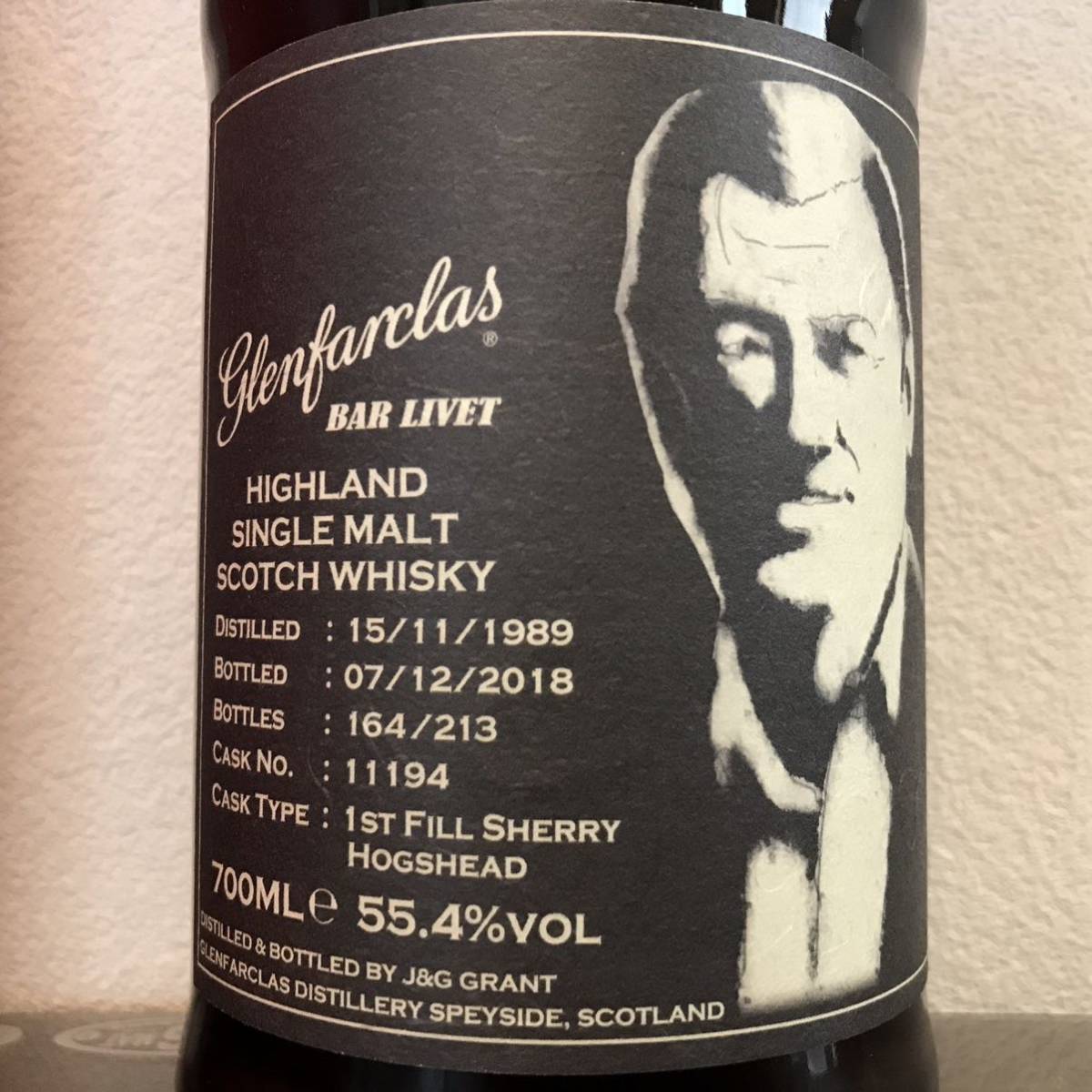 【新品】★ グレンファークラス GLENFARCLAS 29年 1989 ブラックジョージ For BAR LIVET / Black ...