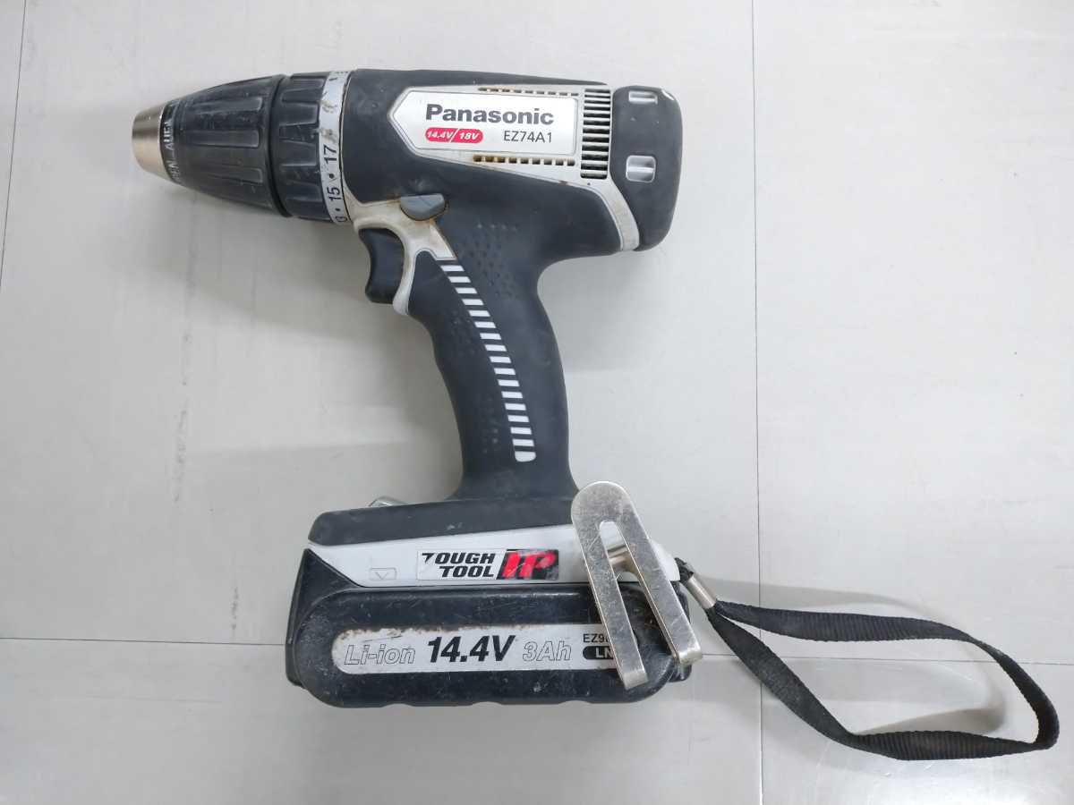 Panasonic 充電式ドリルドライバー EZ74A1 14.4v 3Ah中古 パナソニック ☆★の落札情報詳細 - Yahoo!オークション落札価格検索 オークフリー