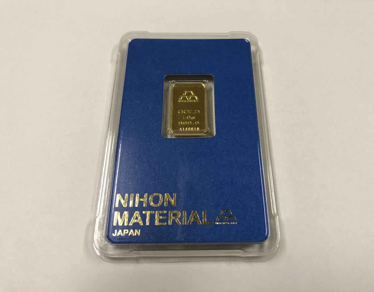 【送料無料】日本マテリアル NIHON MATERIAL 純金 インゴット 10g 24金 ケース付きの落札情報詳細 - Yahoo ...