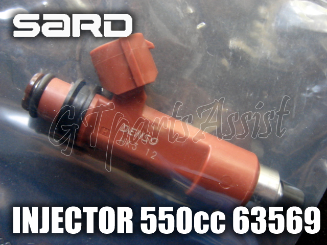 【新品】SARD INJECTOR 汎用大容量インジェクター 550cc アルテッツァ SXE10 3S-GE VVT-i 1台分 4本セット ...