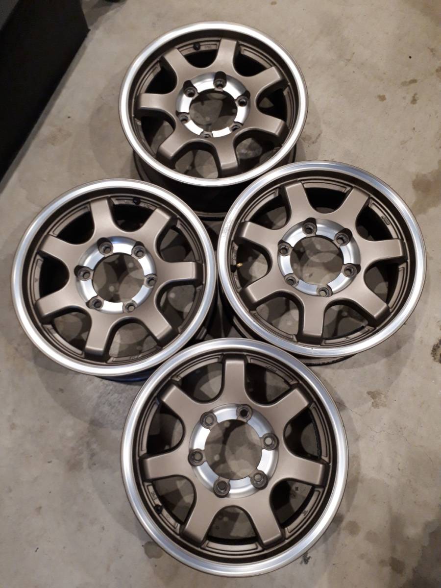 4本セット LENSO RT7 15インチ 6J 6H-139.7 +38 4本 ハイエース 200 キャラバンE25 E26 NV350 ...