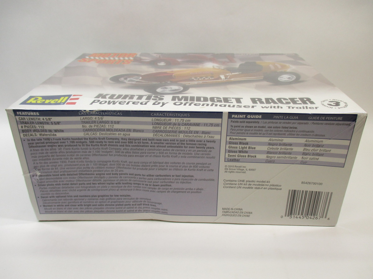 【新品】★Revell★レベル★1:25 KURTIS MIDGET RACER Powered by Offenhauser with ...