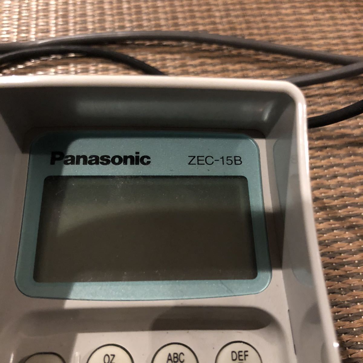 パナソニック ZEC-15 ZEC-15B クレジットカード 決済 端末 暗証キーパッド カードネット CARDNET Panasonic ZEC-15A00 ZEEC100003B レジの ...