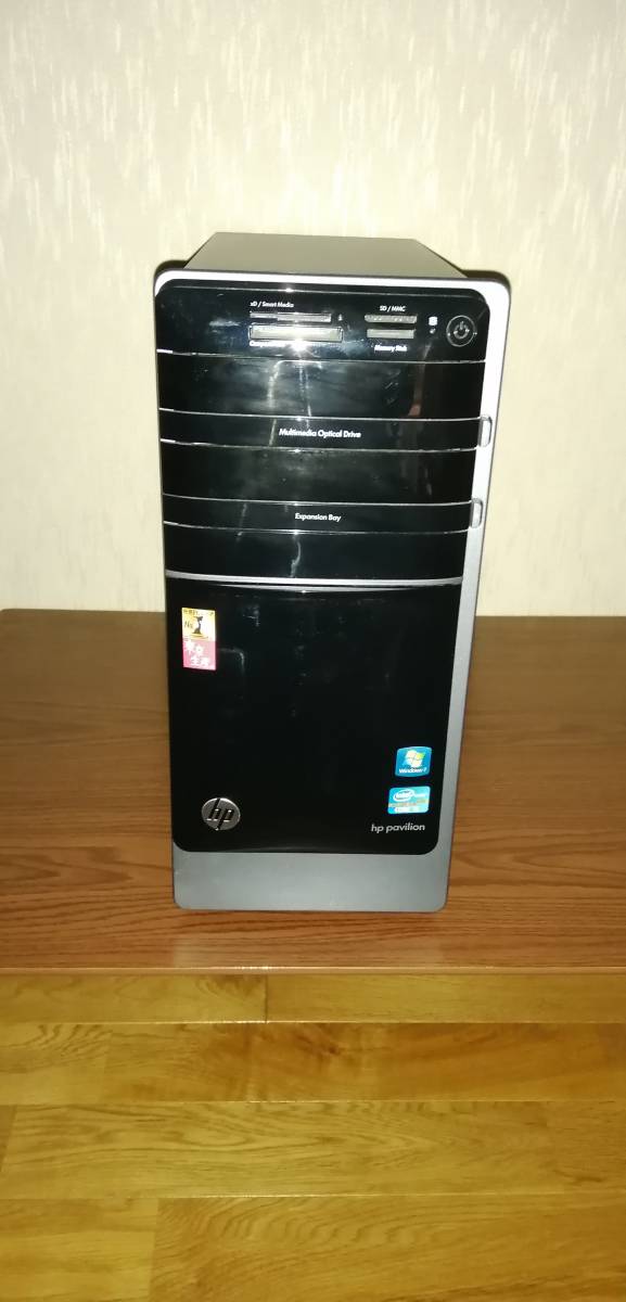 【送料無料】hp Pavilion p7-1020jp/CT オフィスモデル core i5 2400S/8GB/500GB ...