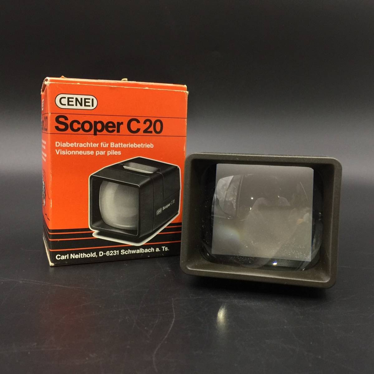 SD0917-215-22 CENEI Scoper C20 スライドビューア スコーパ ドイツ製 7x9.5x6cm 60サイズの落札情報 ...