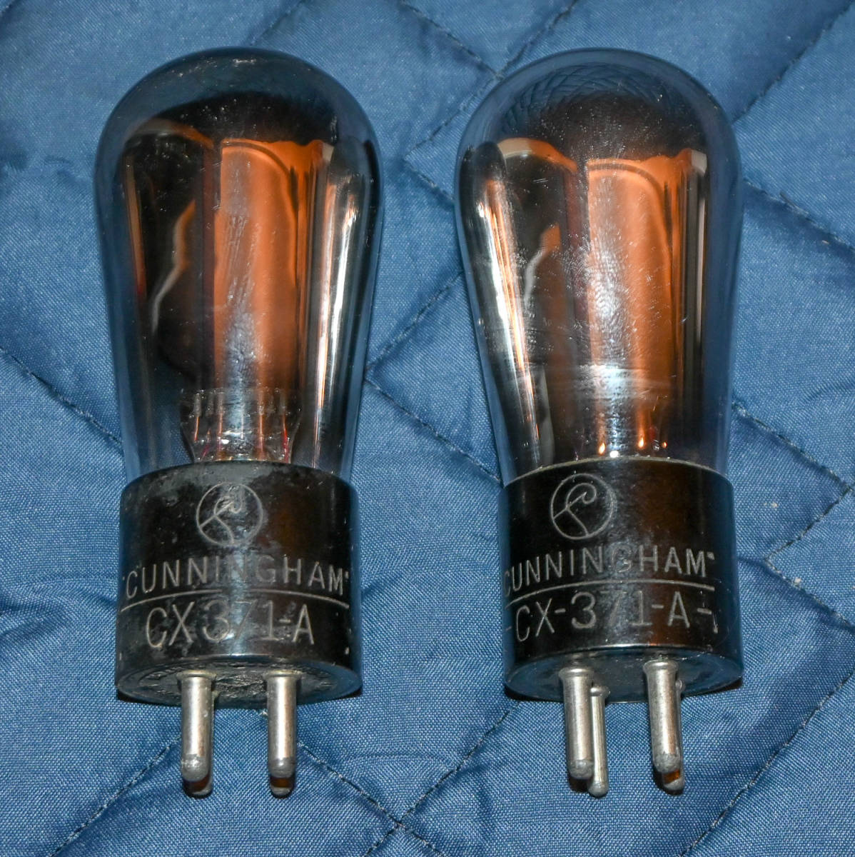 Cunningham CX-371A 直熱三極出力管 ナス管 旧タイプ 動作確認品 2本1組 3の落札情報詳細 - ヤフオク落札価格検索 オークフリー