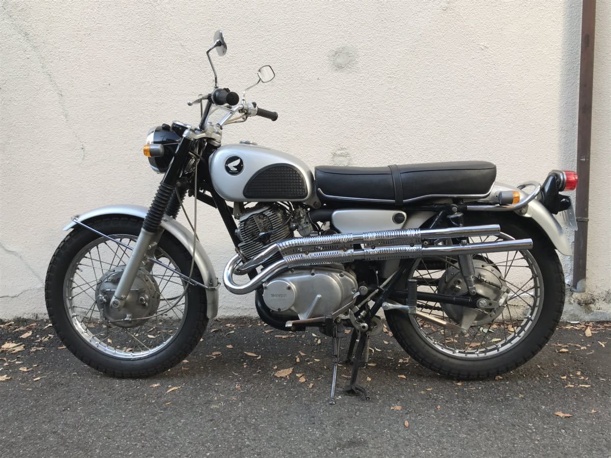 CL72 ホンダ 1960年代 国産初スクランブラーの落札情報詳細 - ヤフオク落札価格検索 オークフリー