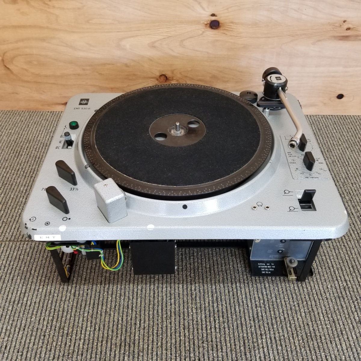 101S29 EMT 930ST 155ST ターンテーブル の落札情報詳細 - ヤフオク落札価格情報 オークフリー