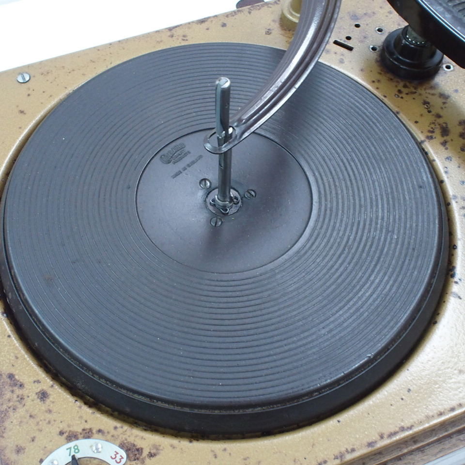 英国製 COLLARO ターンテーブル ヴィンテージ レコードプレイヤー 3RC 531 AUTOMATIC CHANGER 通電確認のみ ...