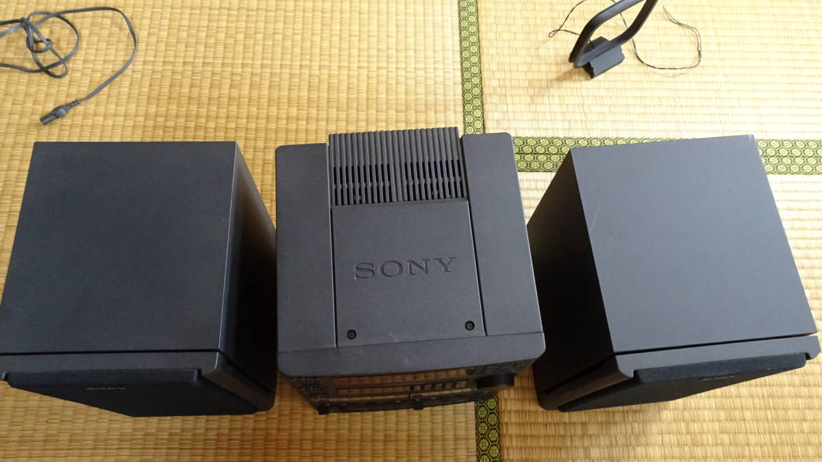 SONY ミニコンポ PIXY MHC-P33X（本体:HCD-P33X、スピーカー:SS-P33XAV）【ジャンク品】 の落札情報詳細 ...