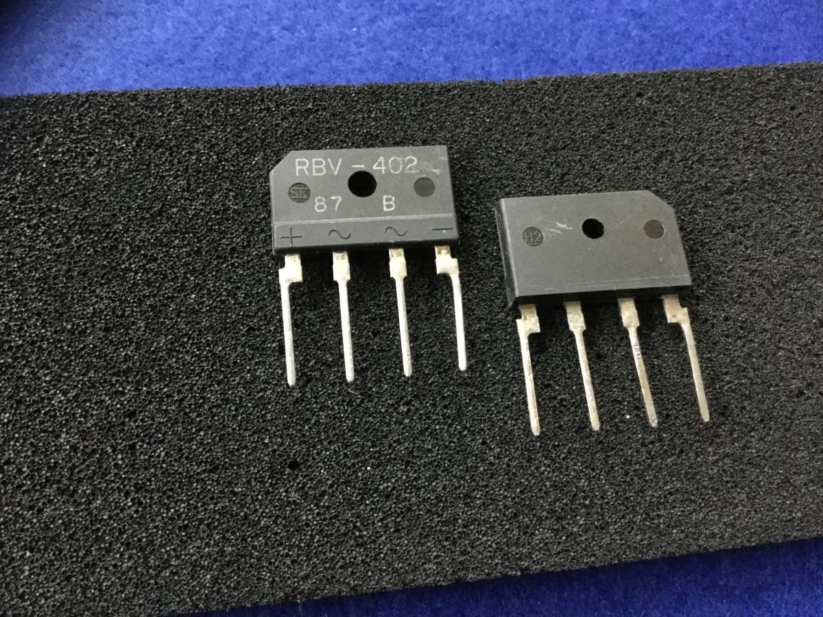 【新品】RBV-402 【即決即送】 サンケン 整流ブリッジダイオード 200V 4A SX-F21 [89Py/242187] Sanken ...