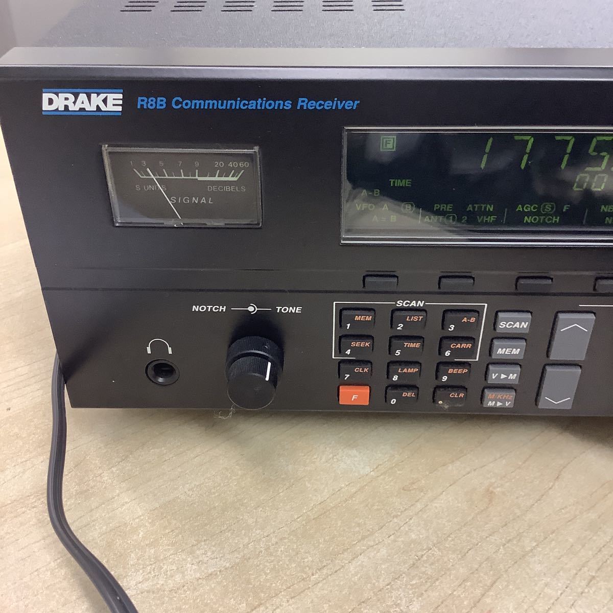 DRAKE R8B Communication Receiver 受信機 取説付き 通電確認のみ 取説付き 美品の落札情報詳細 - Yahoo ...