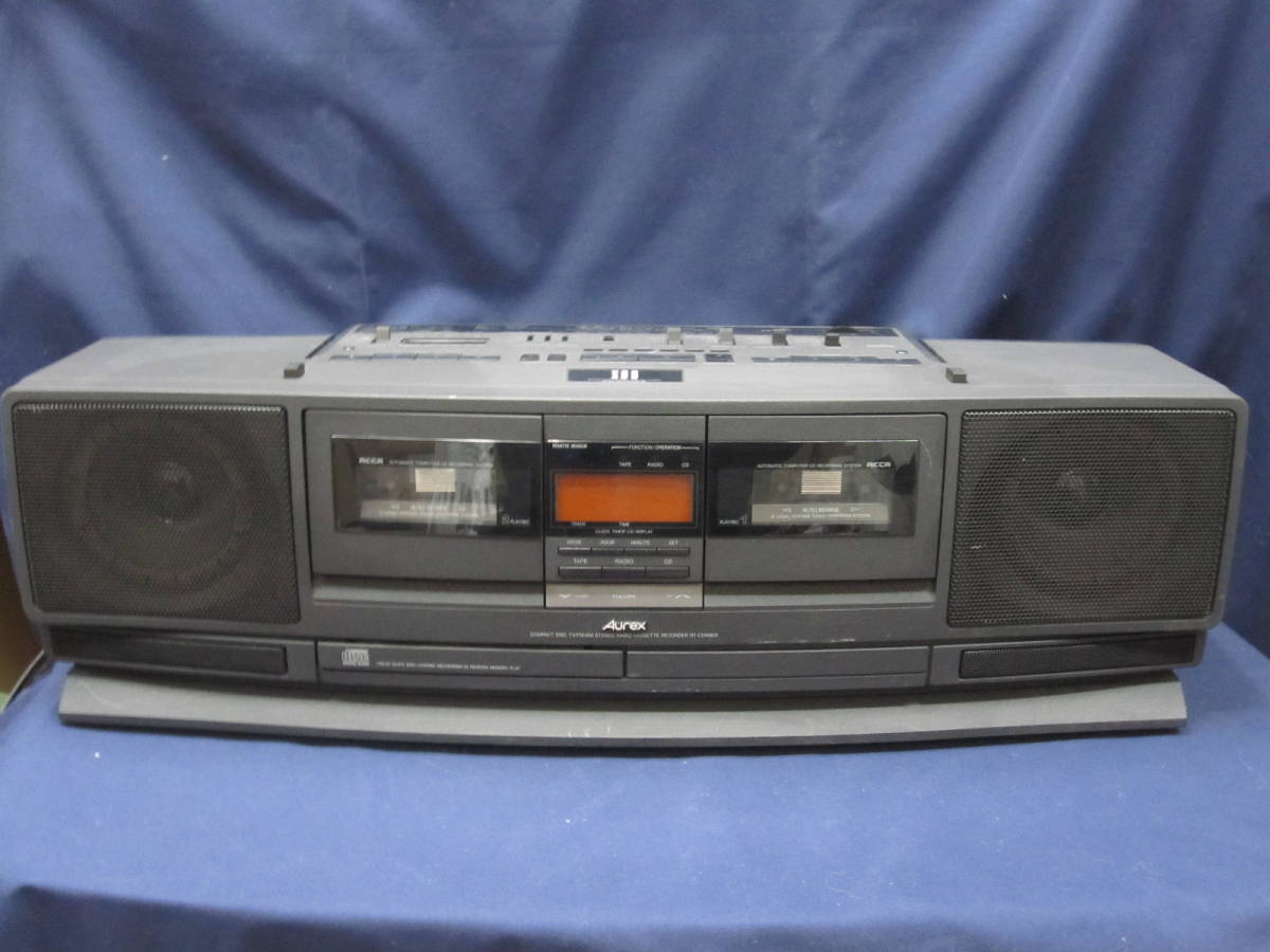 【Y205】Aurex RT-CDW80X CDステレオラジオカセットレコーダー ラジカセ の落札情報詳細 - Yahoo!オークション落札 ...