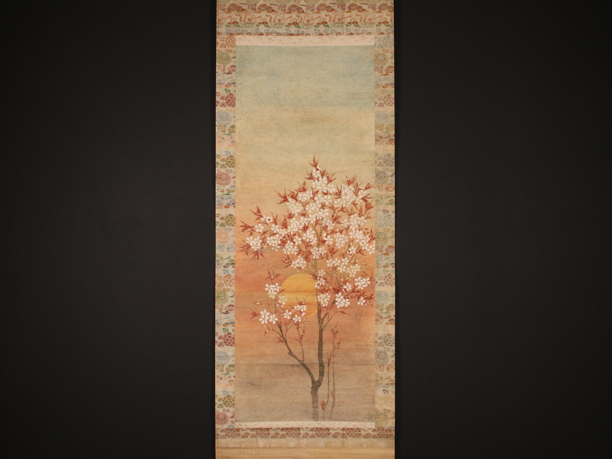 【模写】【伝来】az3344〈藤井達吉〉朝日に桜図 共箱 工芸家 図案家 愛知の人の落札情報詳細 - Yahoo!オークション落札価格検索 オークフリー