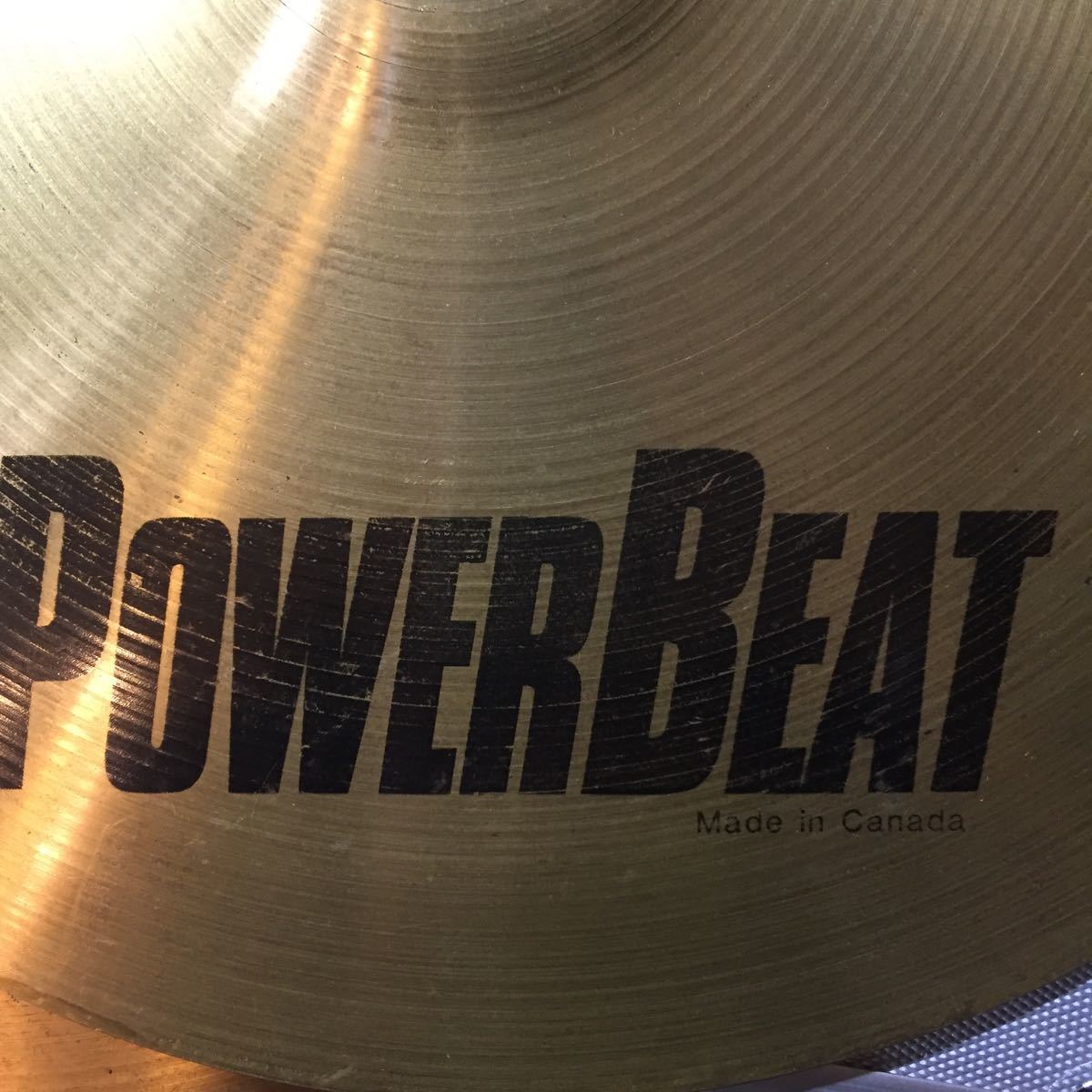 パワービート ハイハットシンバル SABIAN POWER BEAT 14” Hi-Hat Top&Bottom made in CANADA ...