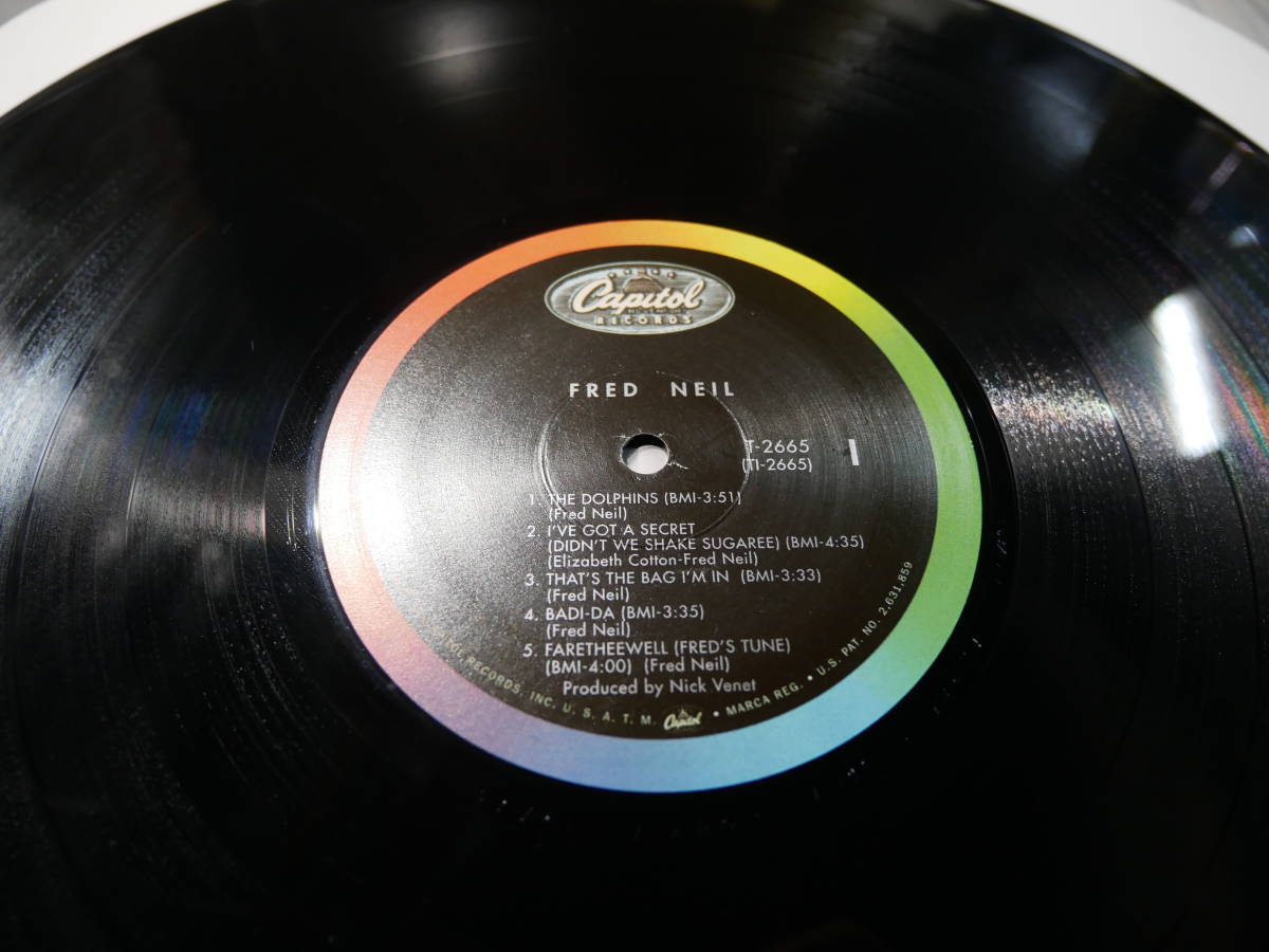 フレッド・ニール/FRED NEIL/THE DOLPHINS(MADE IN USA/Capitol:T-2665 LP/145g ...
