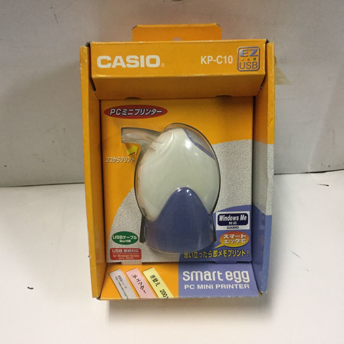 【未使用】未使用品 CASIO PCミニプリンター smart egg PC MINI PRINTER KP-C10 カシオの落札情報詳細 ...