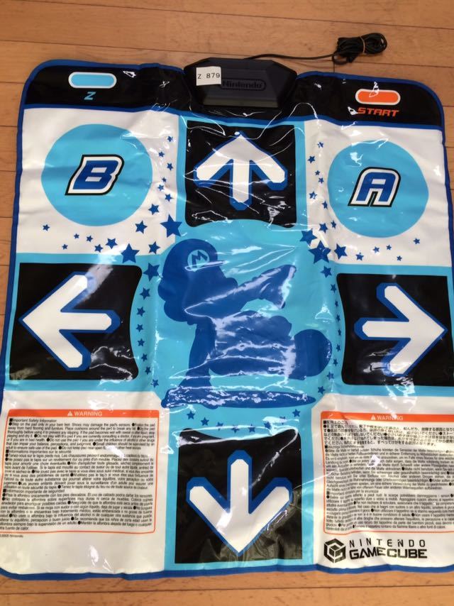 【傷や汚れあり】ダンスダンスレボリューション with マリオ 中古 NINTENDO GAMECUBE 専用コントローラー DOL-024 ...