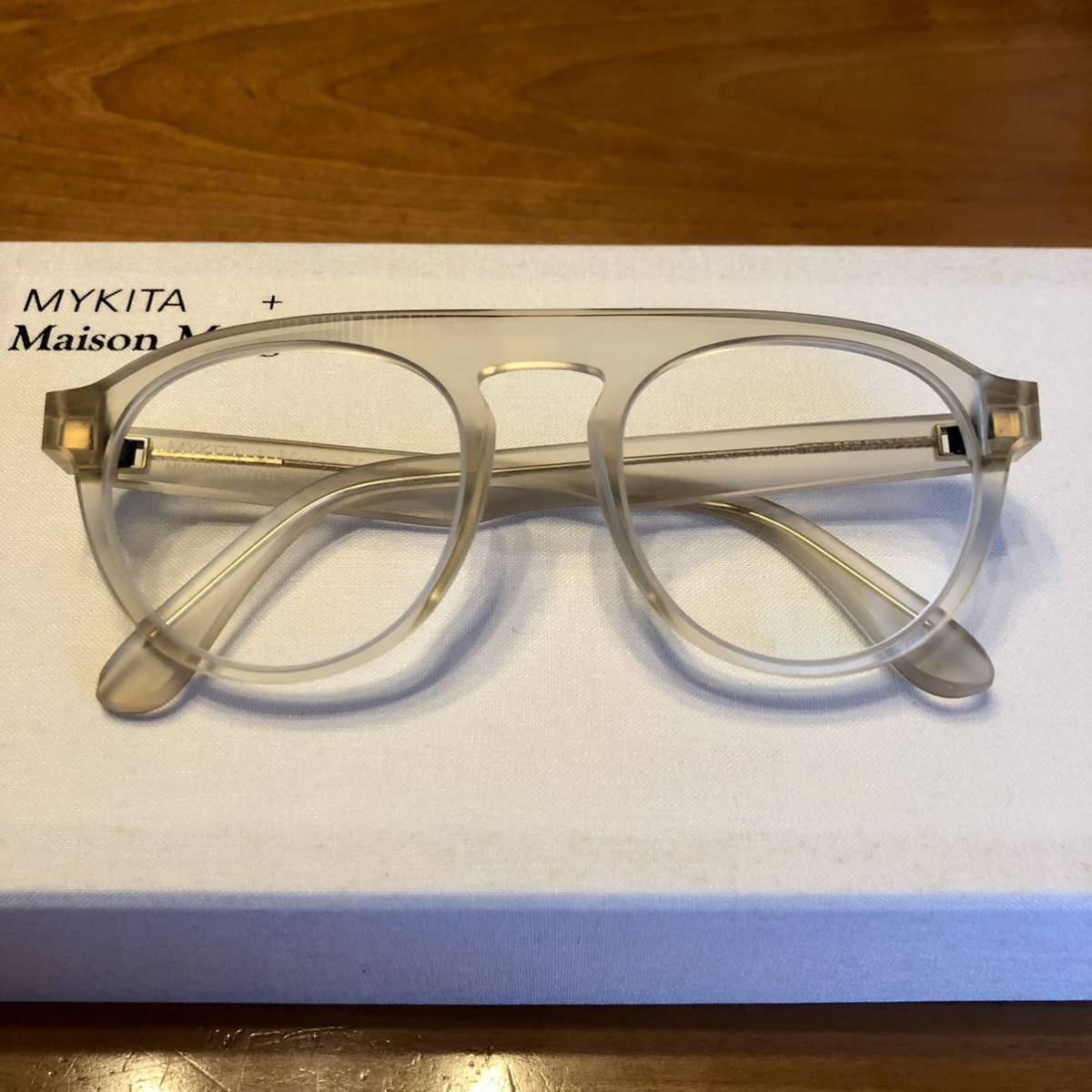 Mykita Maison Margiela MMRAW001 マルジェラ マイキータ 眼鏡 クリアフレーム ドイツ製の落札情報詳細 - Yahoo!オークション落札価格検索 オークフリー