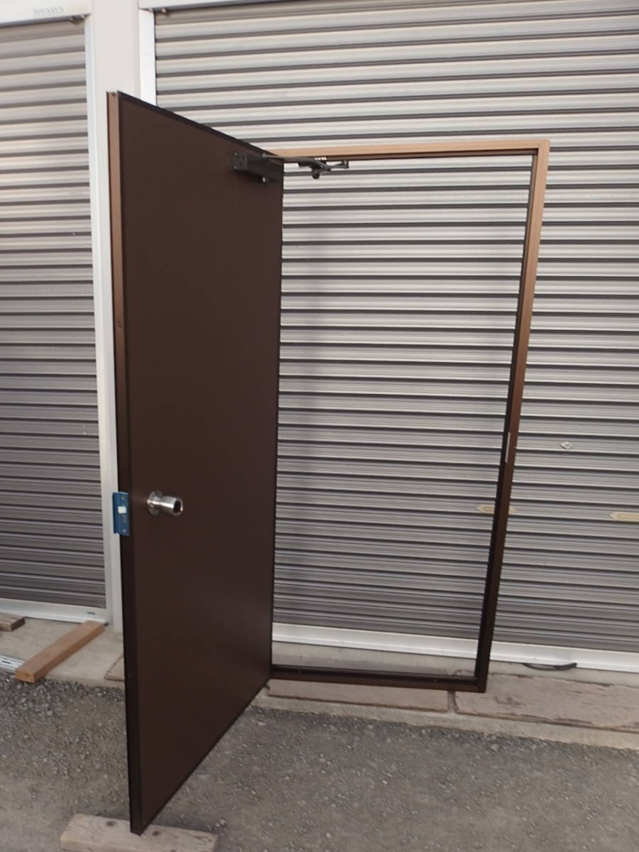 在庫品 アルミサッシ YKK フラッシュドア 汎用ドア 2HD 内付 ブラウン ドアクローザー 左吊の落札情報詳細 - Yahoo!オークション落札価格検索 オークフリー
