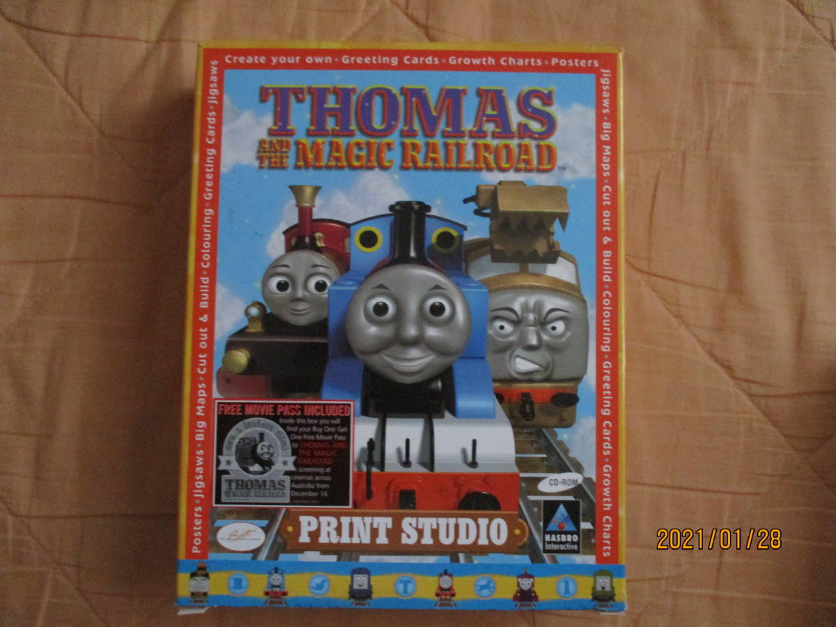 トーマス THOMAS AND THE MAGIC RAILROAD PRINT STUDIO/海外/きかんしゃトーマスの落札情報詳細 ...