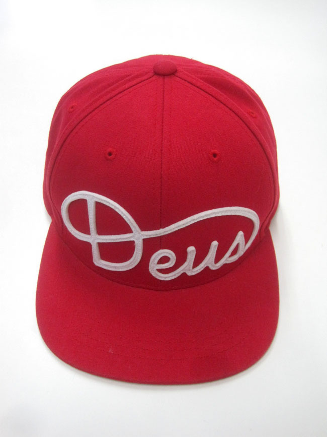 DEUS EX MACHINA デウス エクス マキナ/BASEBALL CAP ベースボールキャップ/スナップバックキャップ/帽子/赤 ...