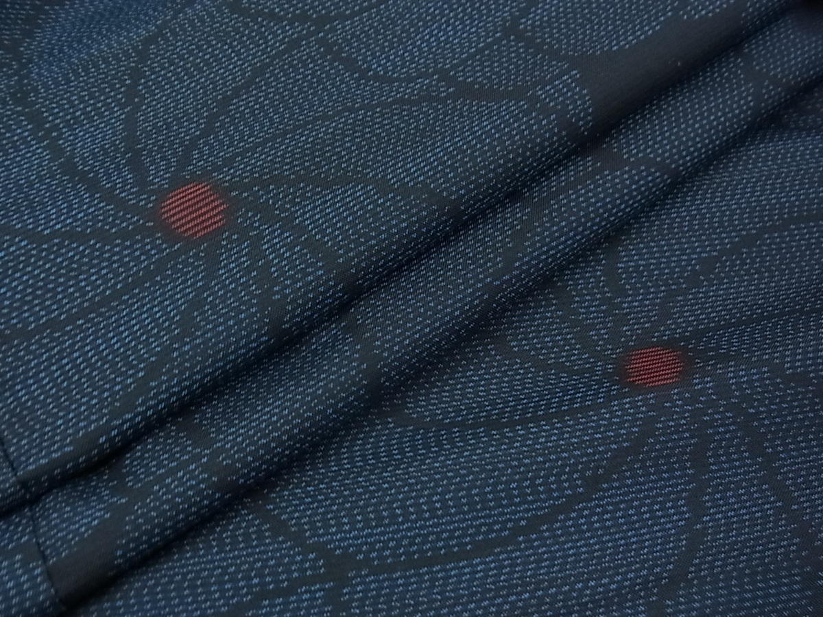 花美人 本場大島紬 泥染 螺子花文 逸品 cm745の落札情報詳細 - ヤフオク落札価格検索 オークフリー