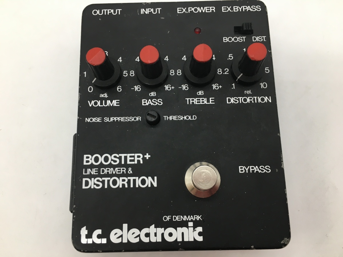 t.c. electronic Booster + Line driver & Distortion ディストーション エフェクター 本体のみ ...