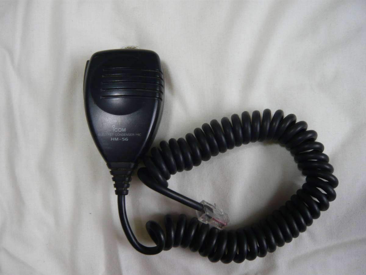 ICOM アイコム DTMFハンドマイク HM-56 モジュラー ジャンクの落札情報詳細 - Yahoo!オークション落札価格検索 オークフリー