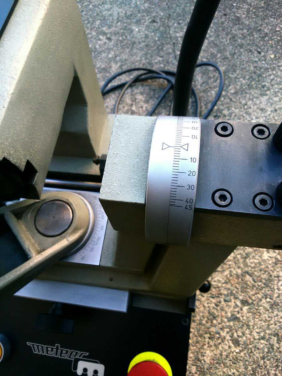 【送料無料対応可】スイス製 METEOR MM-10 精密ドリル研磨機 DAMA社 メテオール 卓上型 ツールグラインダー 四つ爪 スクロール ...