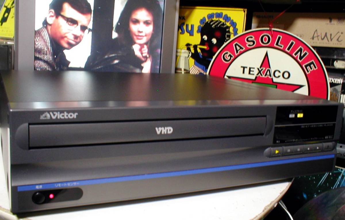 Victor BD-E7 VHD VIDEO DISC PLAYER 最新型 ビデオディスク プレーヤー 動作OK！ 綺麗の落札情報詳細 ...