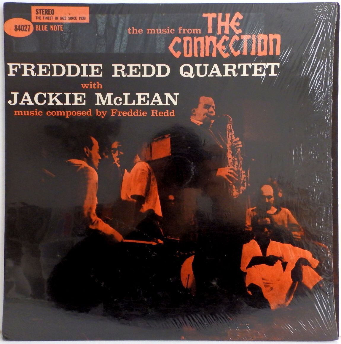 23010225;【廃盤】貴重 美シュリンク 青白 US盤 FREDDIE REDD The connection blue note BST 84027 JACKIE McLEAN ...