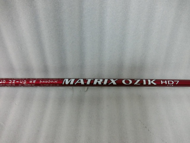 【傷や汚れあり】★MATRIX OZIK HD7 十六角 R WHITE TIE 値下げ交渉可・中古★K312の落札情報詳細 - ヤフオク落札 ...