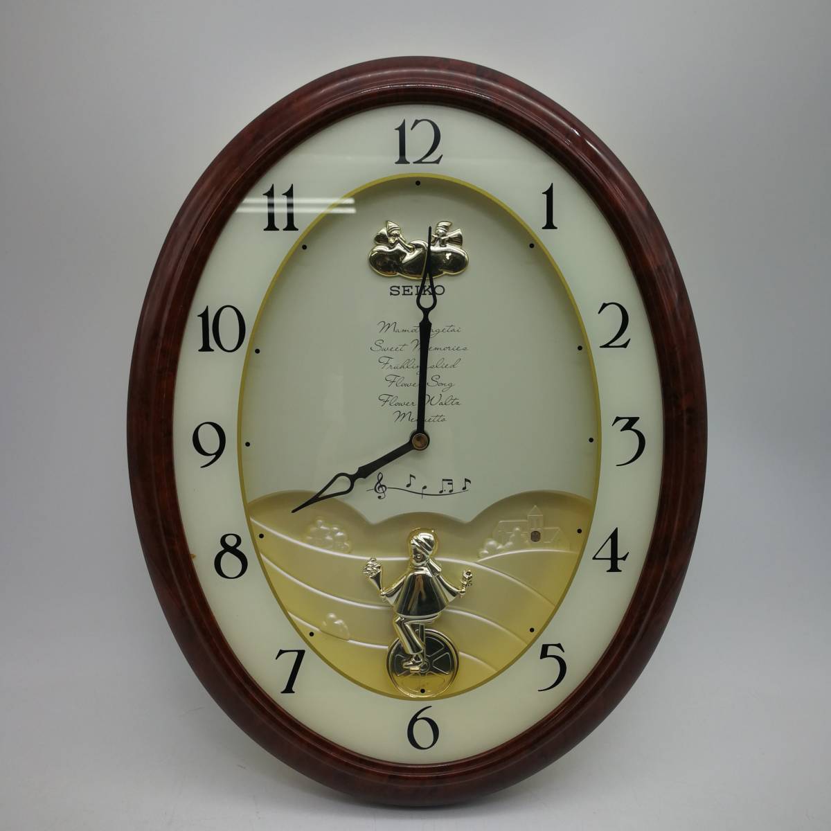 t0602 SEIKO セイコー メロディア AM612B 掛け時計 現状品の落札情報詳細 - Yahoo!オークション落札価格検索 オークフリー