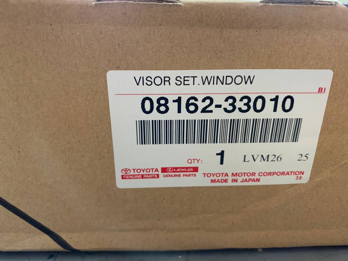 TOYOTA CAMRY トヨタ カムリ 純正サイドバイザー 純正品番08162-33010 送料無料！の落札情報詳細 - Yahoo ...