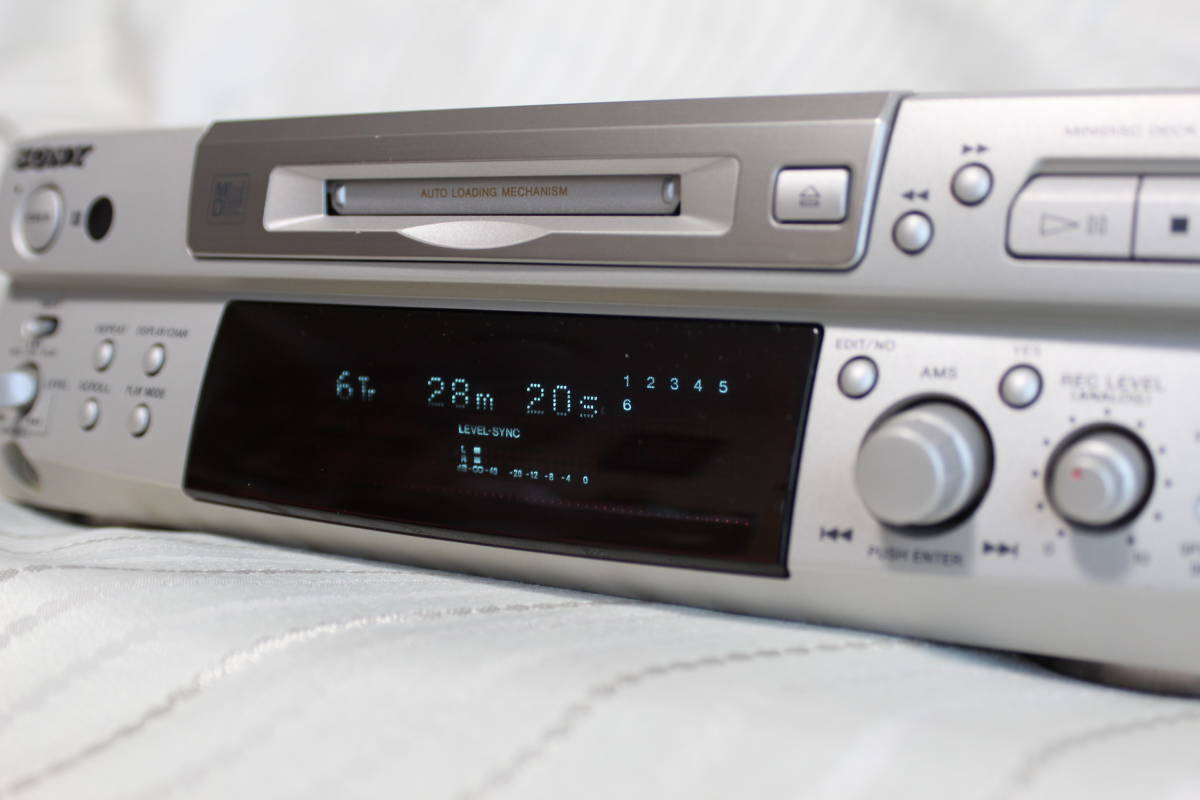 SONY ソニーMDデッキ（シルバー） MDS-S38 取扱説明書付き 動作品の落札情報詳細 - ヤフオク落札価格検索 オークフリー