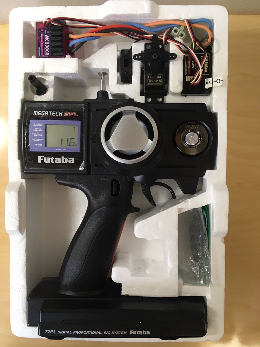 【中古美品】フタバ MEGATECH 2PL(メガテック) 受信機・アンプ・サーボ付き電動ラジコンカー用フルセット の落札情報詳細| ヤフオク ...