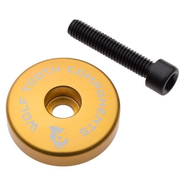 【新品】【自転車】 WOLF TOOTH BLING KIT 金 Anodized Color Kit GOLD トップキャップ コラム ...