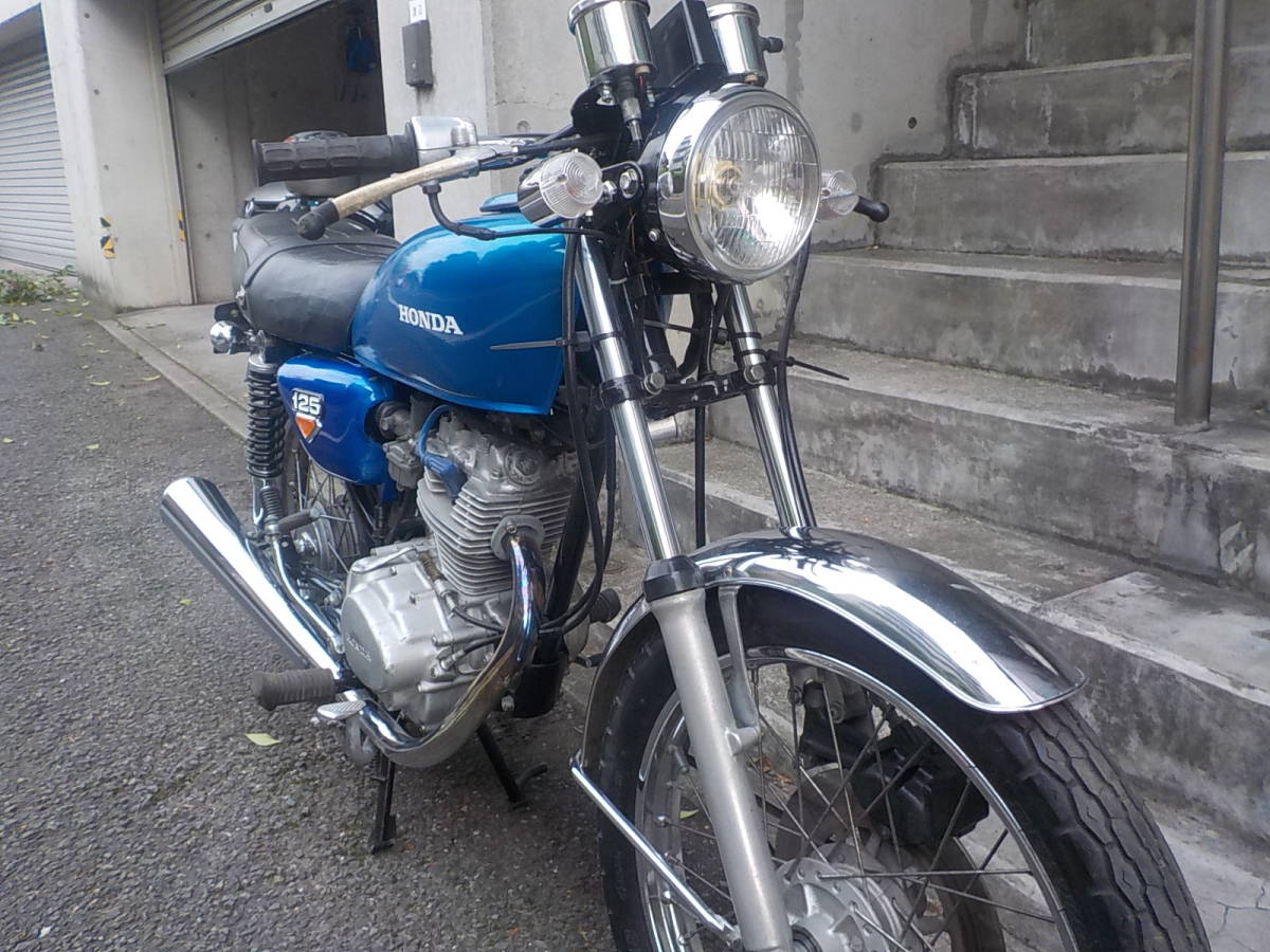 ホンダシングルCB125JX中古レストア6V横浜の落札情報詳細 - ヤフオク落札価格検索 オークフリー