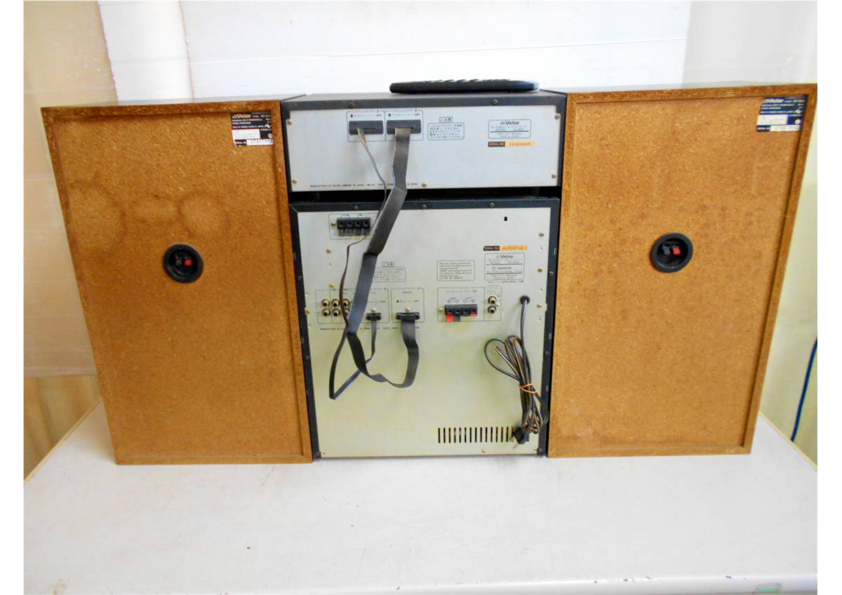 105036 コンポ 「ジャンク品」 Victor ビクター DR-ED5 XL-ED5 SP-ED5の落札情報詳細 - ヤフオク落札価格検索 オークフリー