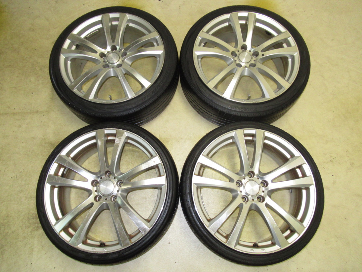 MANARAY SPORT 8J-19+45,8J-19+38 pcd114.3/5H CORSA 2233/YOKOHAMA BluEarth RV-02 225/35ZR19,225 ...