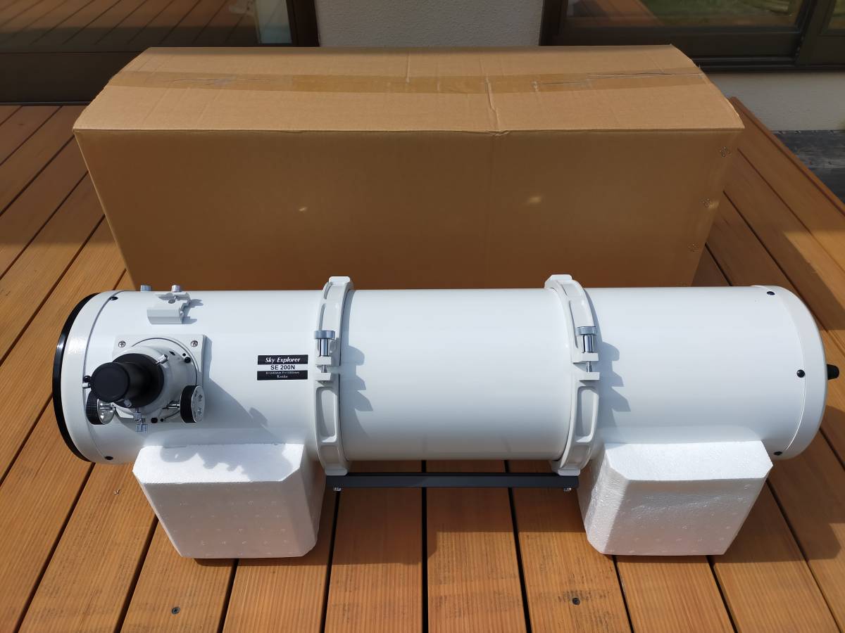 Kenko ケンコー Sky Explorer SE200N CR D200mm F1000mm 天体望遠鏡 鏡筒 オマケつきの落札情報詳細 - Yahoo!オークション落札価格検索 オークフリー