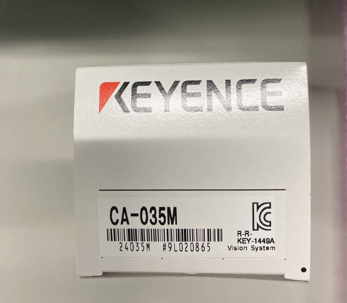 【新品】KEYENCE 31万画素白黒カメラ CA-035M 未使用品の落札情報詳細 - Yahoo!オークション落札価格検索 オークフリー