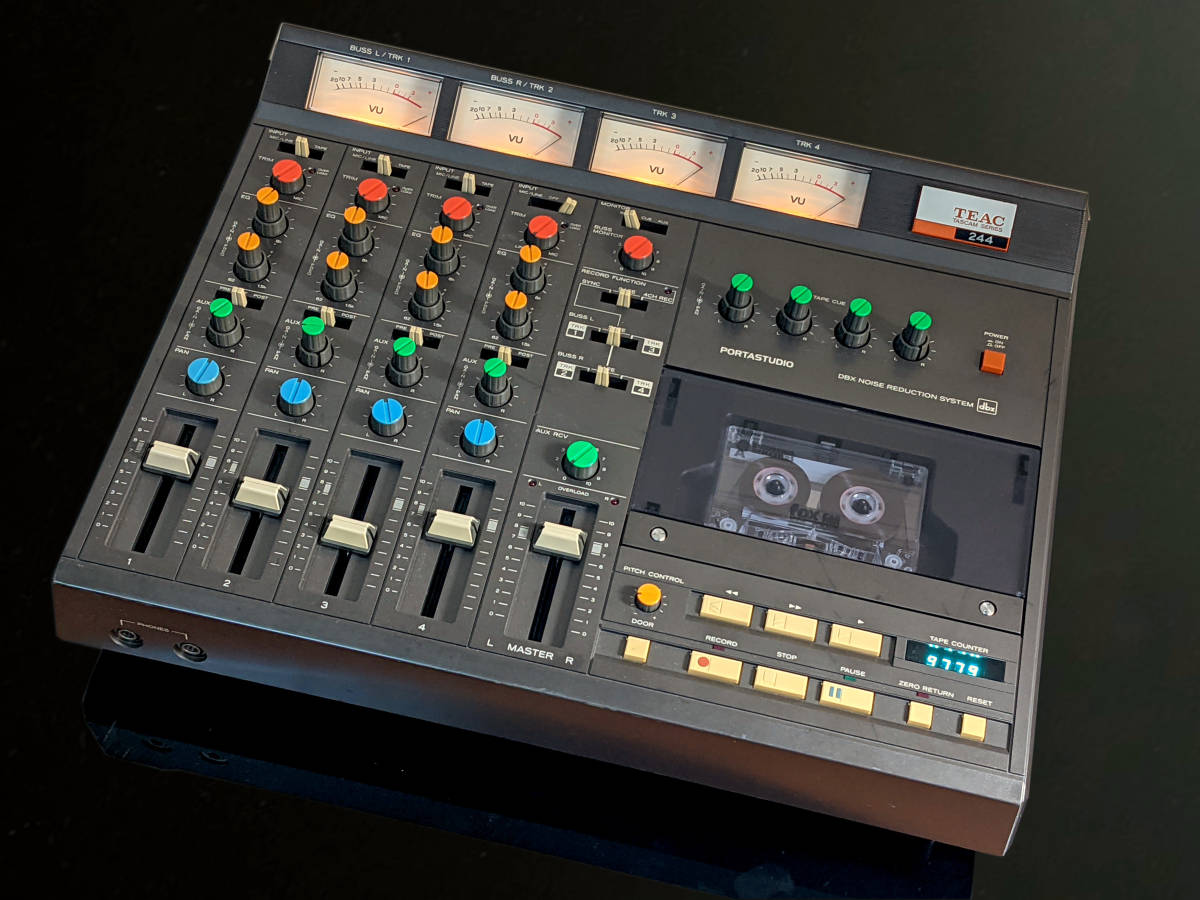 【ビンテージ・完全整備品・1年保証】TEAC ティアック 244 カセット MTR テープ TASCAM YAMAHA FOSTEX AKAI ...
